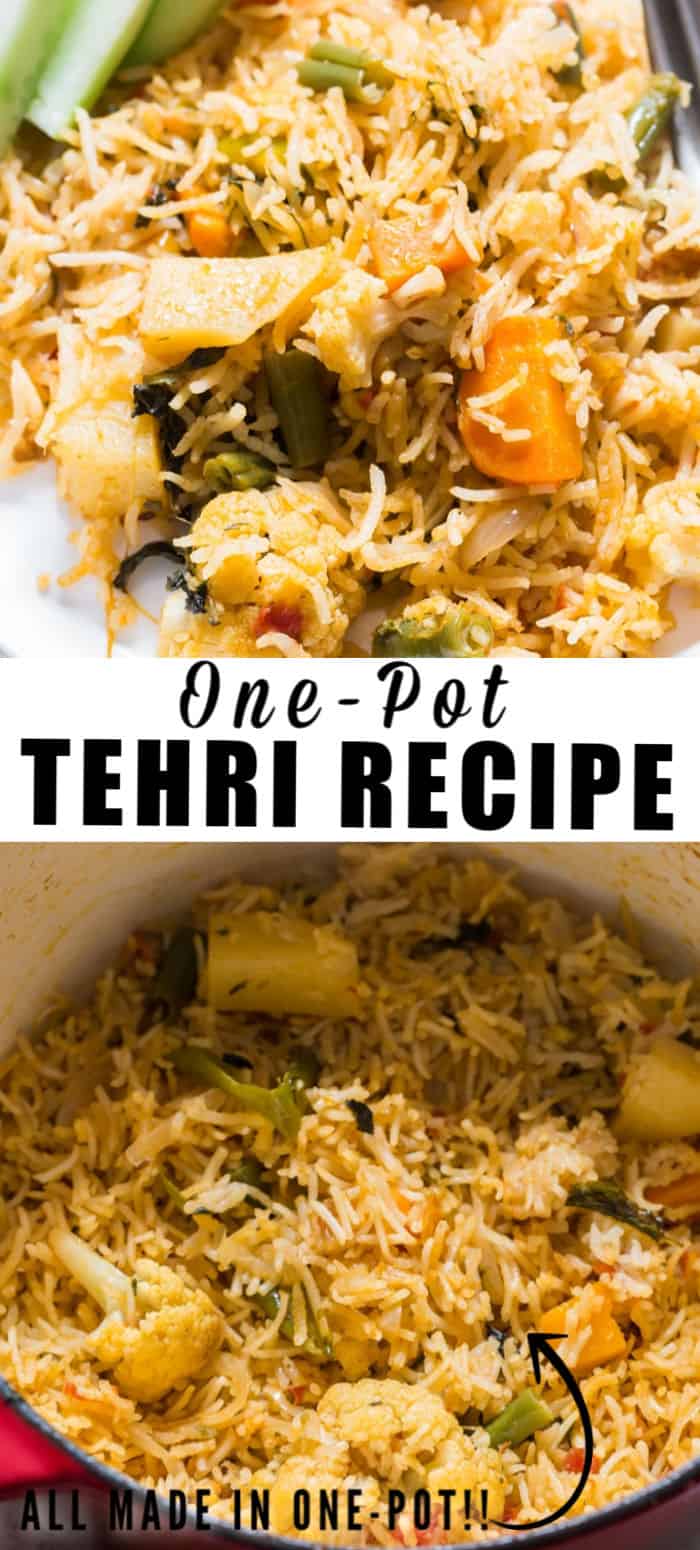 One Pot Vegetable Tehri Recipe | Tahiri - Curry Trail