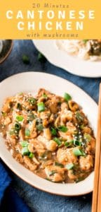 Cantonese chicken with mushrooms recipe - Currytrail