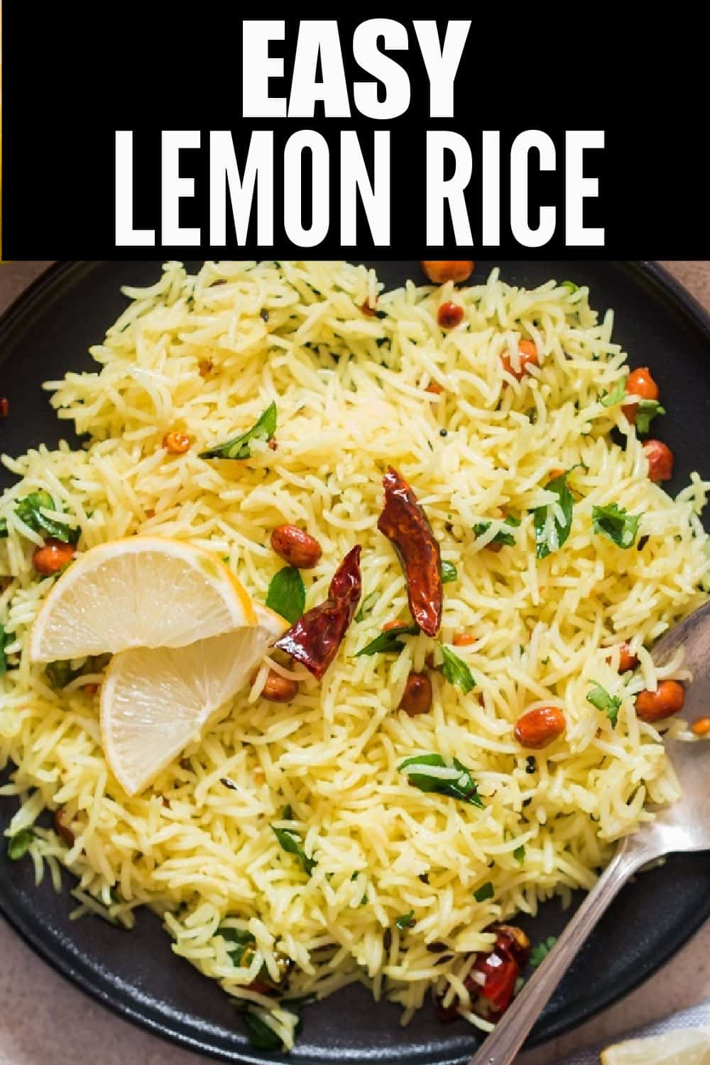 Quick Lemon Rice Recipe - Curry Trail
