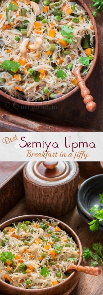 Semiya Upma - Curry Trail