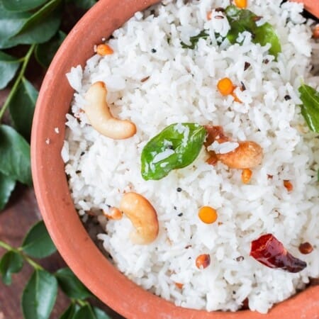 Easy South Indian Coconut Rice Recipe - CurryTrail