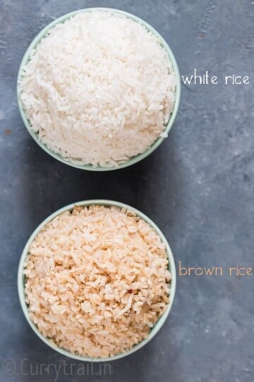 Cooking Rice in Instant Pot (White and Brown Rice) - CurryTrail