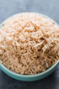 Cooking Rice in Instant Pot (White and Brown Rice) - CurryTrail