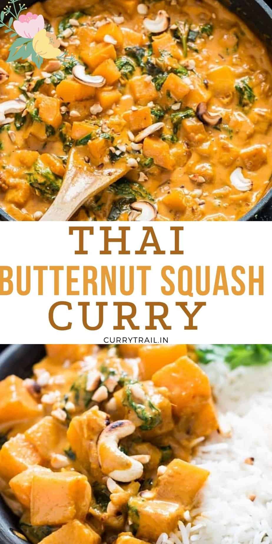 Easy Thai Butternut Squash Curry - CurryTrail