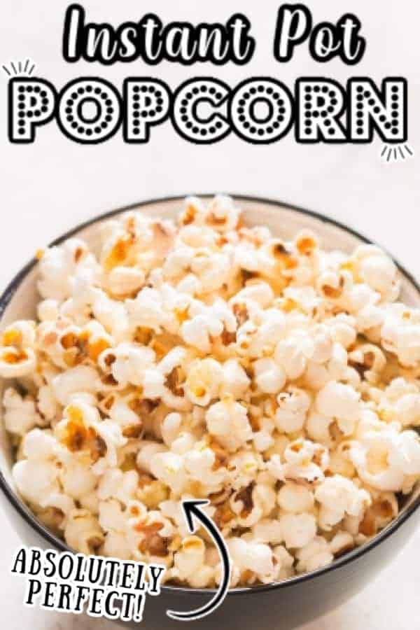 Instant Pot Popcorn (+ 3 ways to flavor it up) - CurryTrail