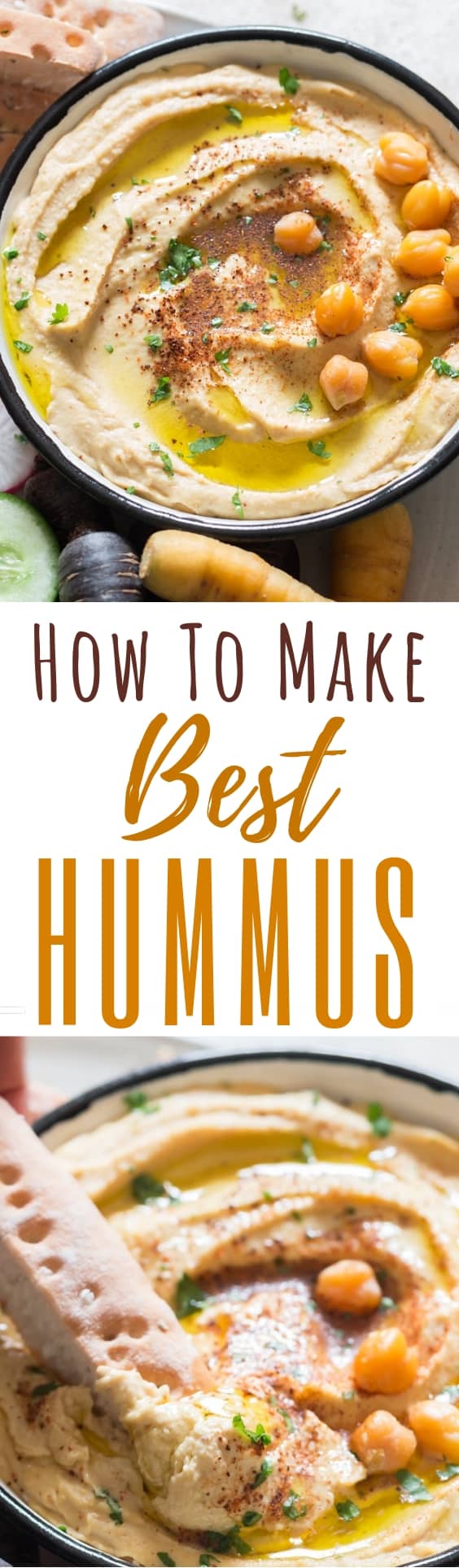 How To Make Hummus From Scratch (Video) - CurryTrail