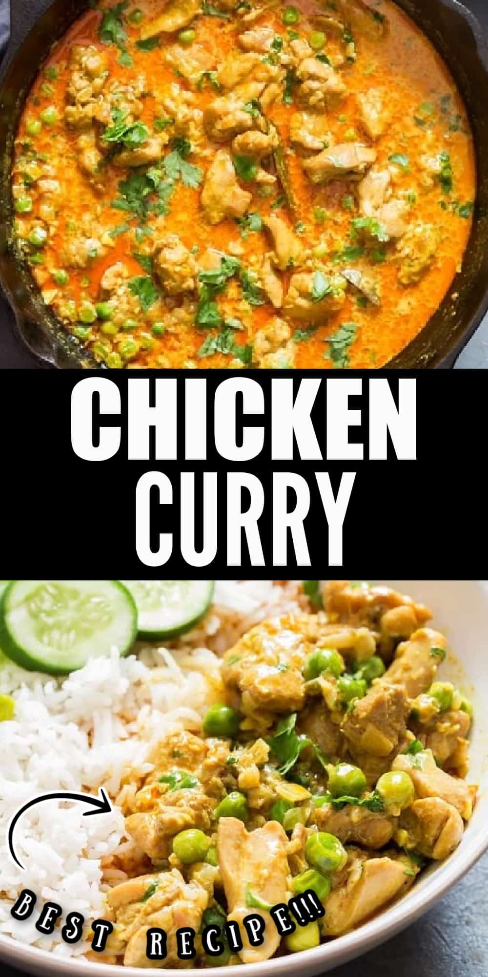 Quick & Easy Chicken Curry Recipe {Video} - CurryTrail