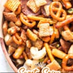 Sweet Salty and Spicy Chex Mix Recipe - CurryTrail