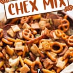 Sweet Salty and Spicy Chex Mix Recipe - CurryTrail