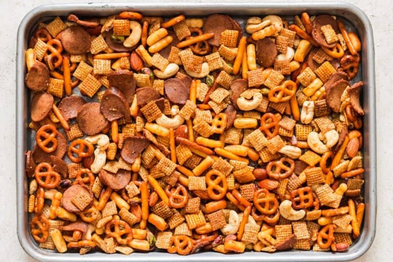 Sweet Salty and Spicy Chex Mix Recipe - CurryTrail