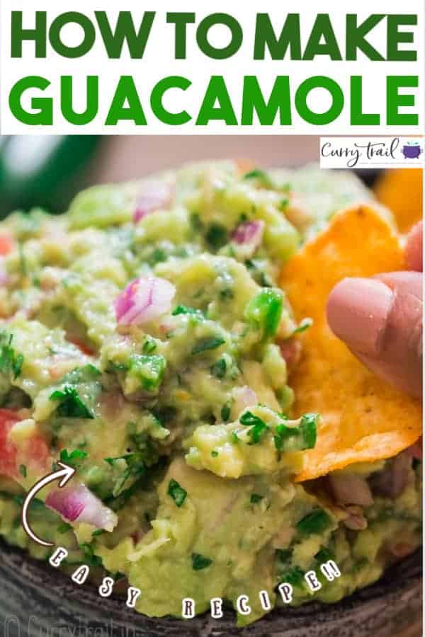 How To Make Guacamole From Scratch - CurryTrail