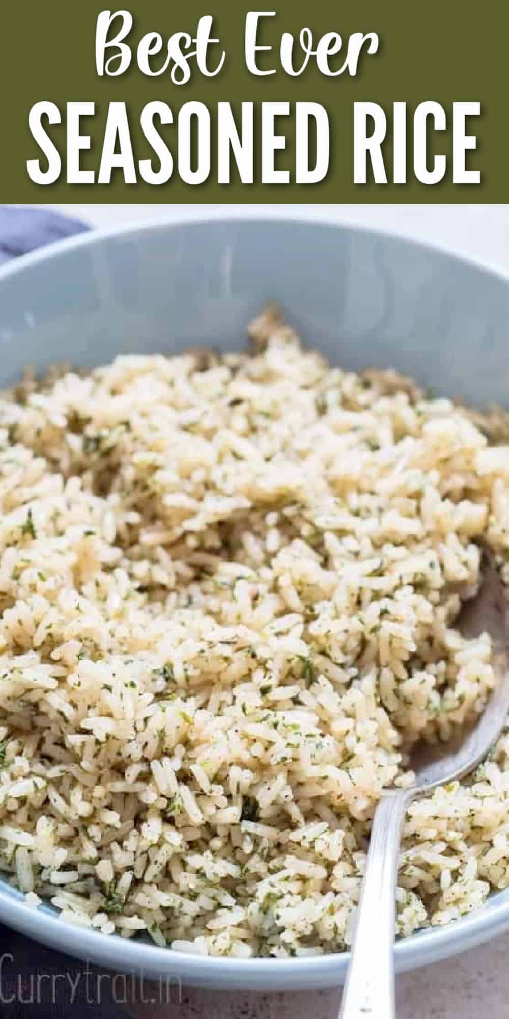 Best Homemade Seasoned Rice Recipe - Curry Trail