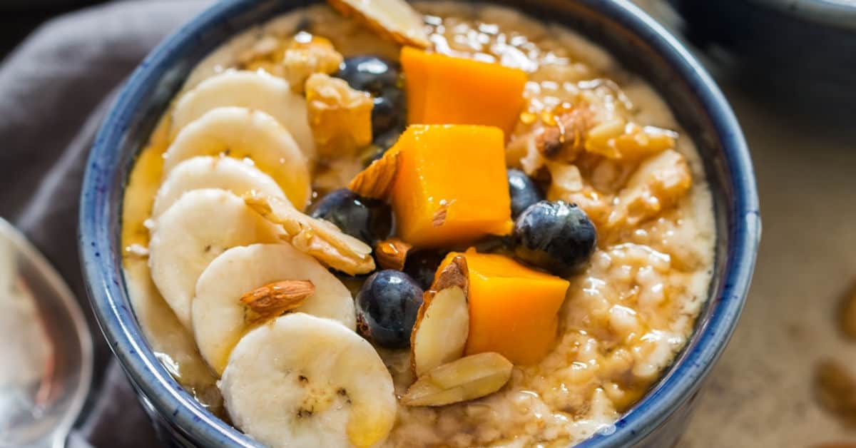 Easy And Quick Instant Pot Steel Cut Oats - Curry Trail