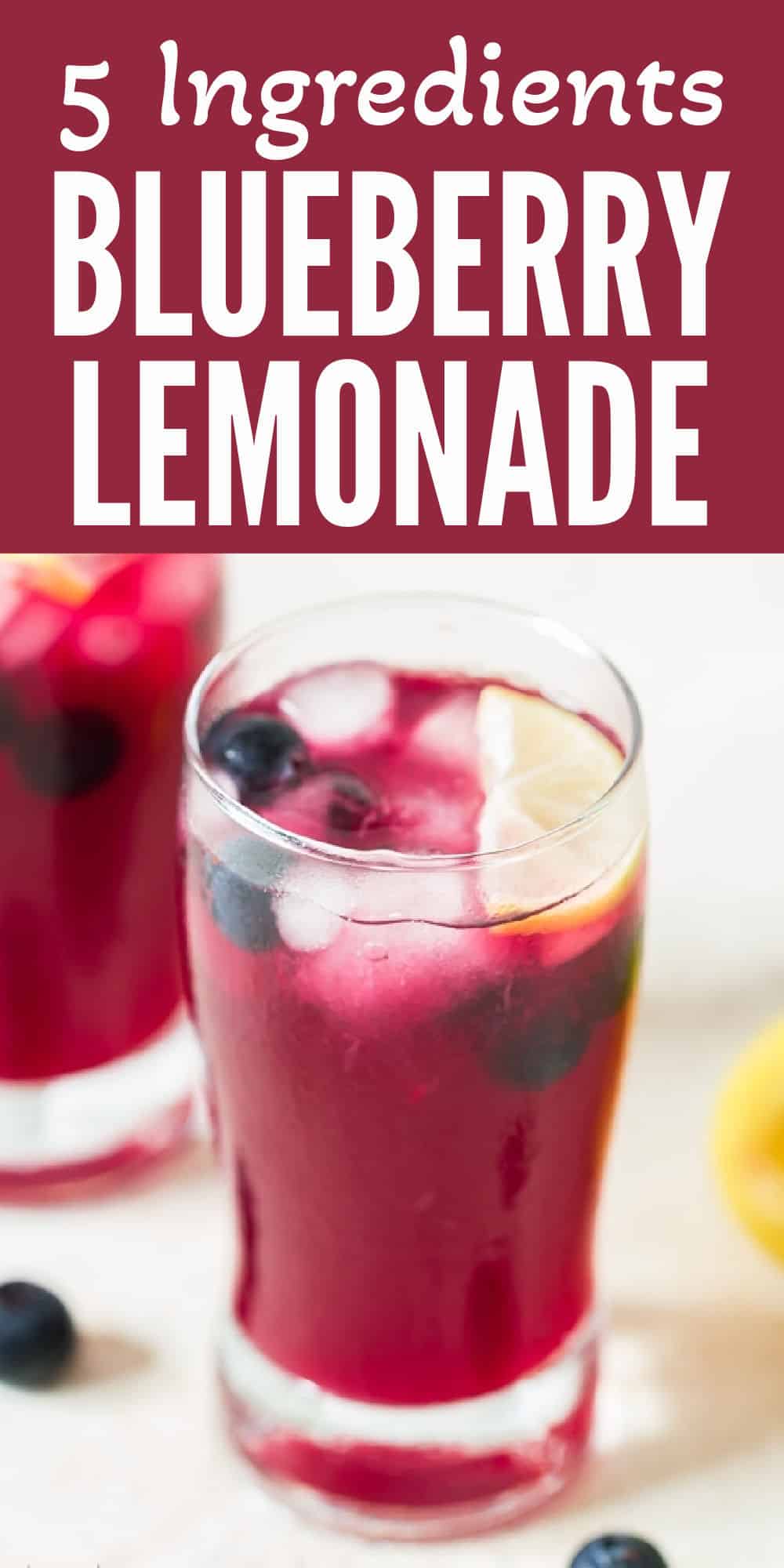 Refreshing Blueberry Lemonade Recipe - Curry Trail