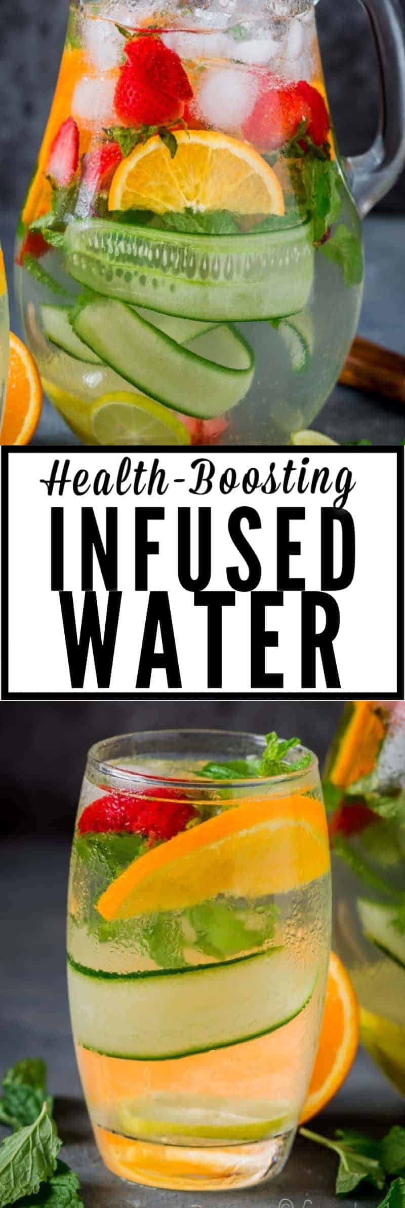 Detox Infused Water | Homemade Vitamin Water - Curry Trail