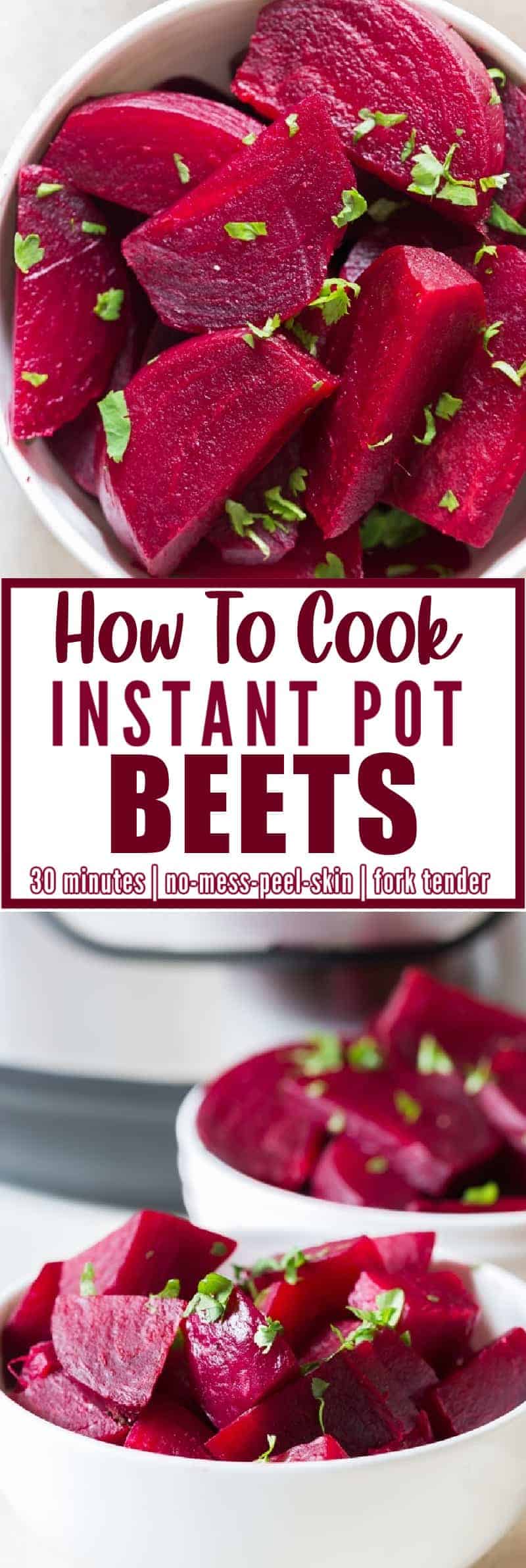 How To Cook Instant Pot Beets {Fork Tender Beets} - Curry Trail