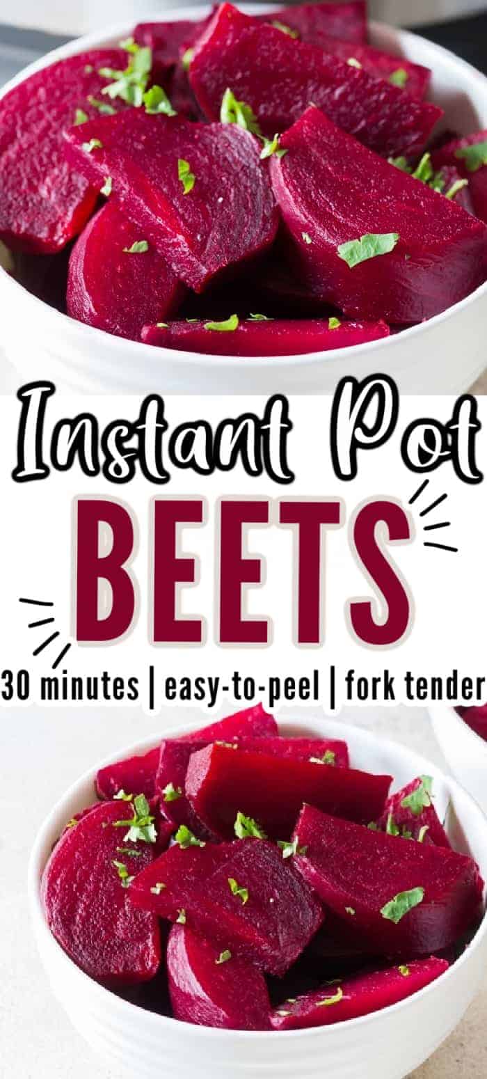 How To Cook Instant Pot Beets {Fork Tender Beets} - Curry Trail