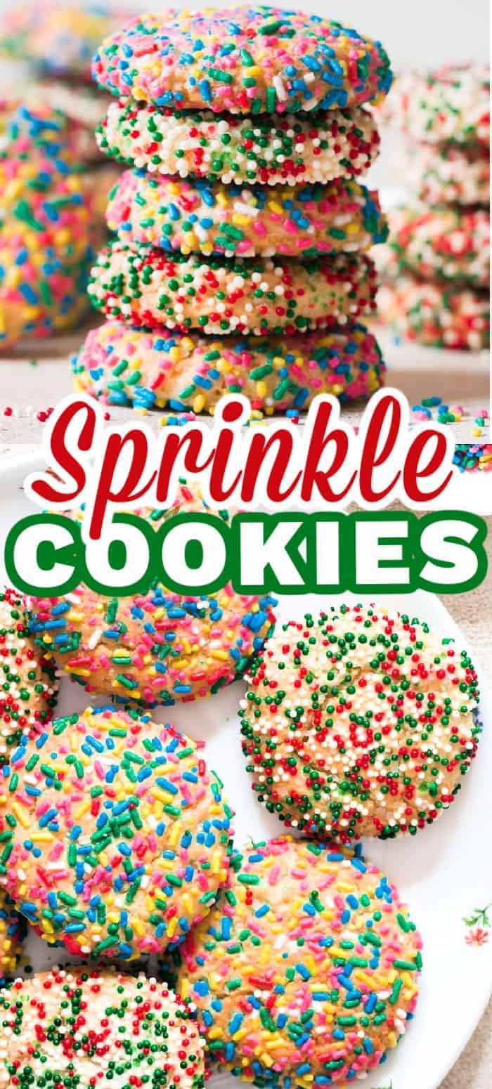 Better-Than-Bakery Rainbow Sprinkle Cookies - Curry Trail