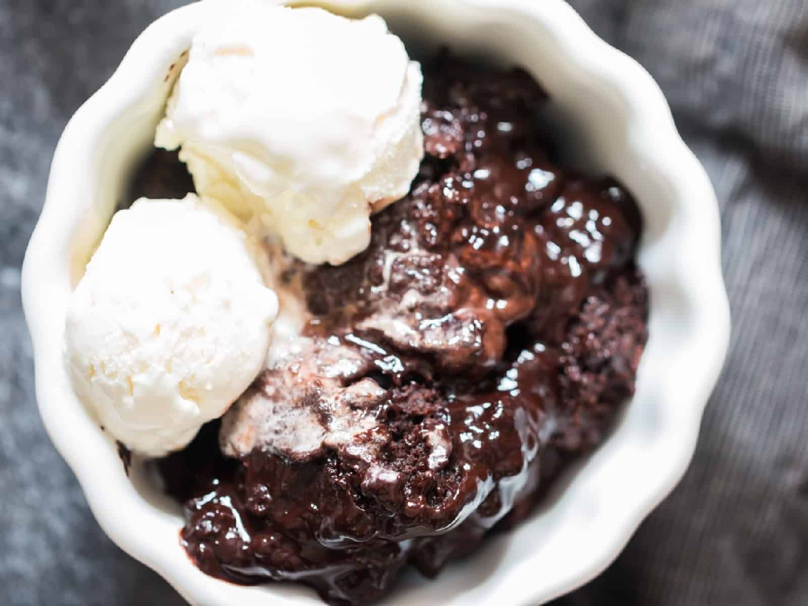 Hot Fudge Chocoalte Pudding Cake Recipe - Curry Trail