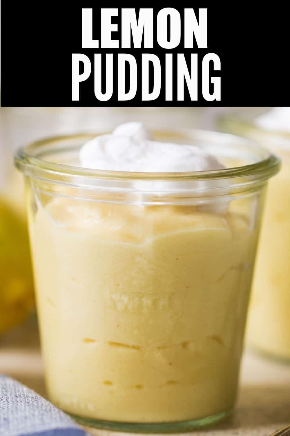 Easy Lemon Pudding Recipe (No-Bake)- Curry Trail