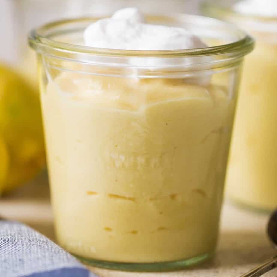 Easy Lemon Pudding Recipe (No-Bake)- Curry Trail