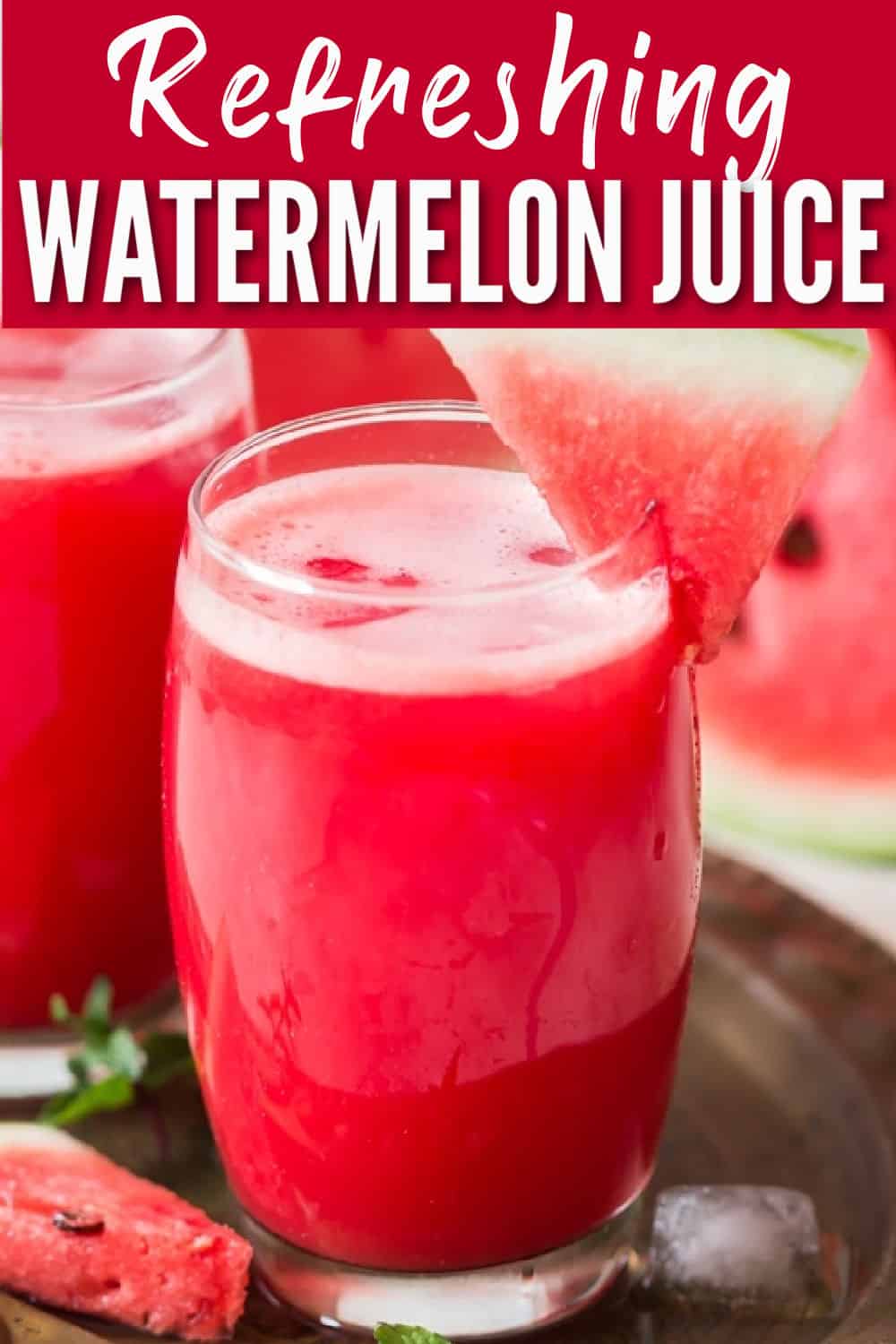 Refreshing Watermelon Juice (with health benefits) - Curry Trail
