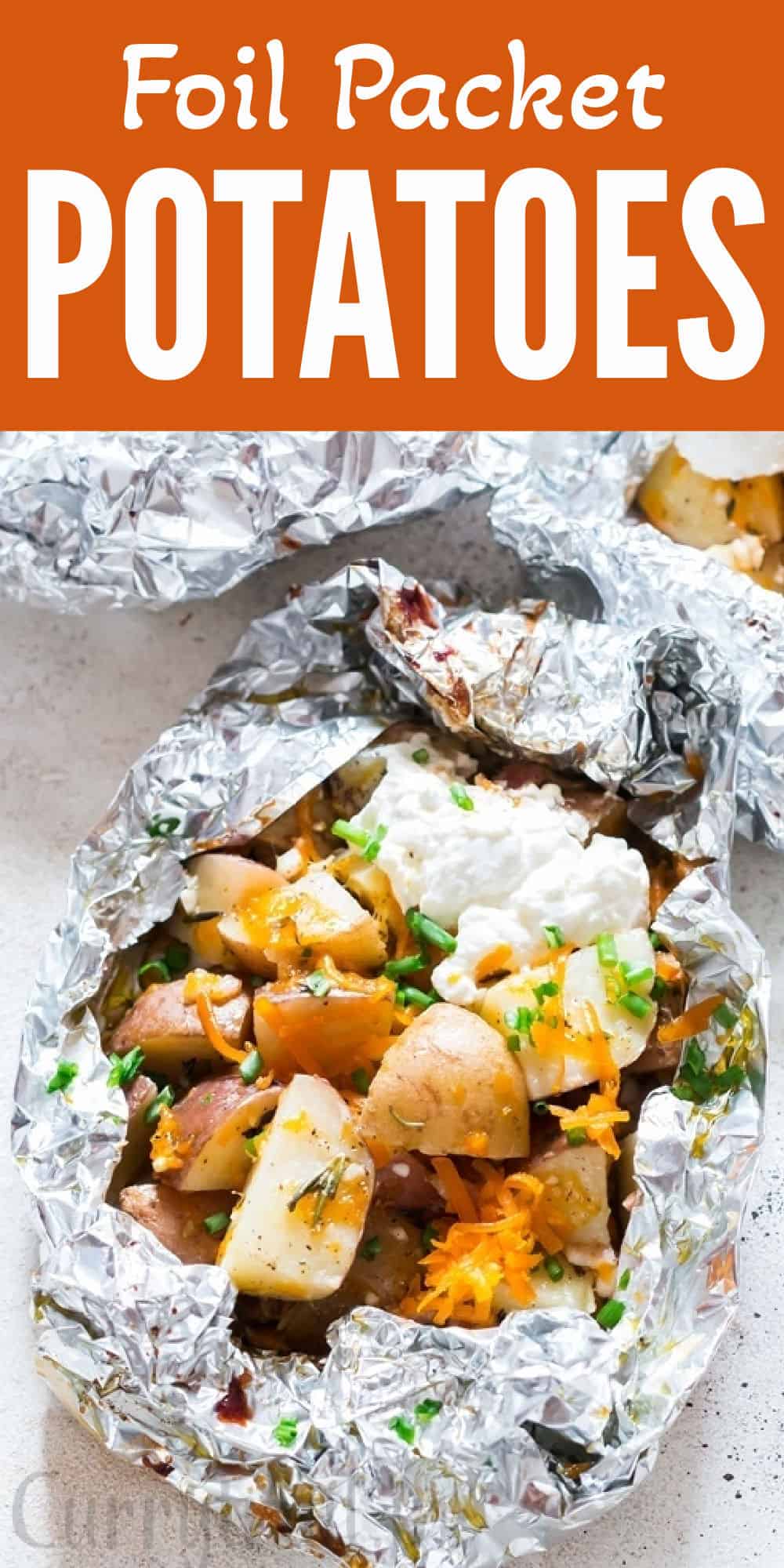 Grilled Potatoes in Foil Packets - CurryTrail