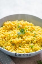 Quick & Easy Turmeric Yellow Rice Recipe - Curry Trail