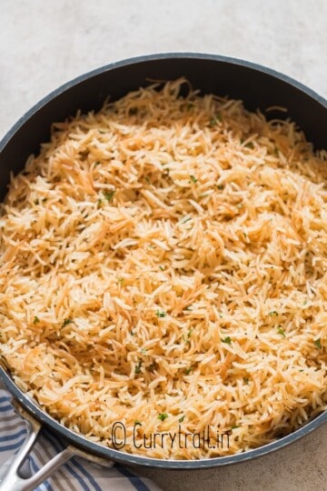 Easy Rice Pilaf Recipe (step-by-step + video) - Curry Trail