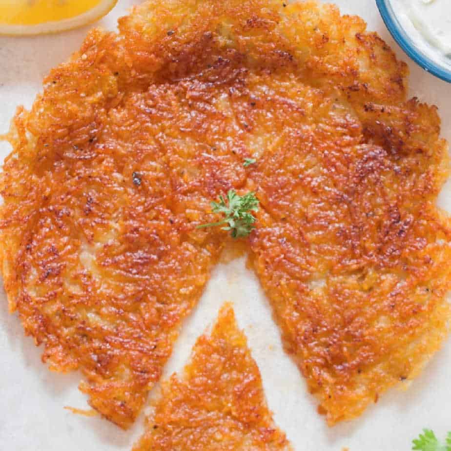Crispy Potato Rösti (Crispy Potato Cakes)- Curry Trail
