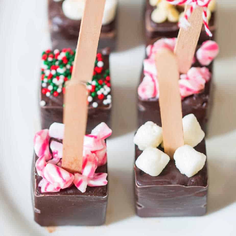 Easy Homemade Hot Chocolate Sticks - Curry Trail