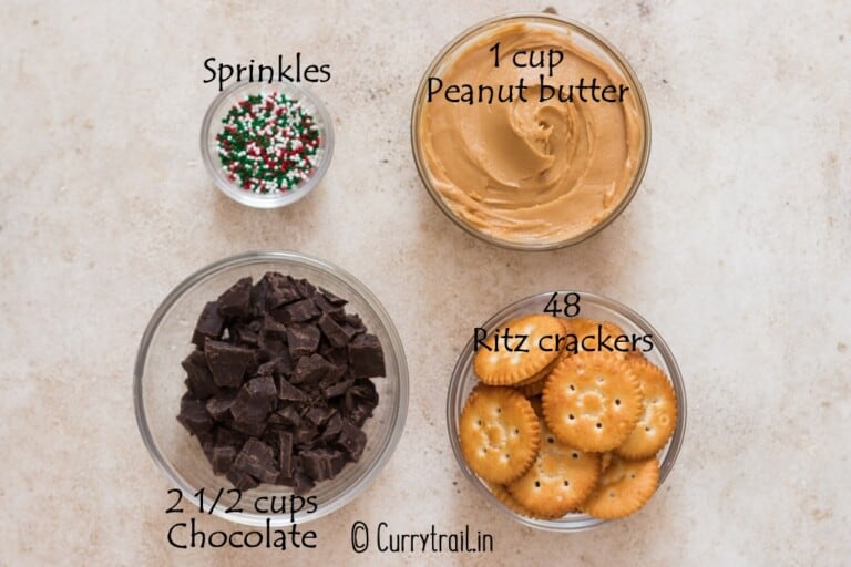 No-Bake Chocolate Peanut Butter Ritz Cookies - Curry Trail