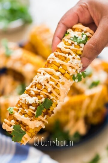 Mexican Style Corn Ribs (Corn "Riblets")- Curry Trail