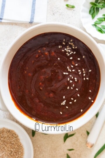 Addicting Sweet & Spicy Korean Gochujang Sauce- Curry Trail
