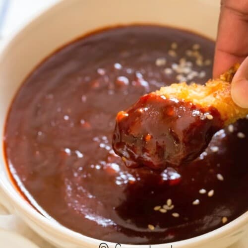 Addicting Sweet & Spicy Korean Gochujang Sauce- Curry Trail