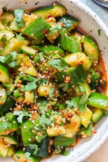 Chinese Smashed Cucumber Salad- Curry Trail
