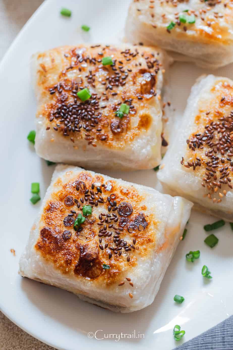 Rice Paper Dumplings- Curry Trail