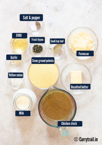 Creamy Polenta Creamy Polenta Recipe- Curry Trail