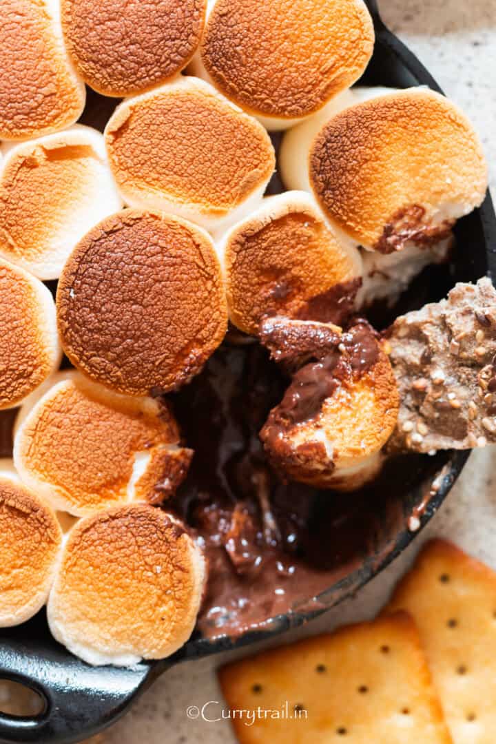 Indoor S'mores Dip Recipe - Curry Trail