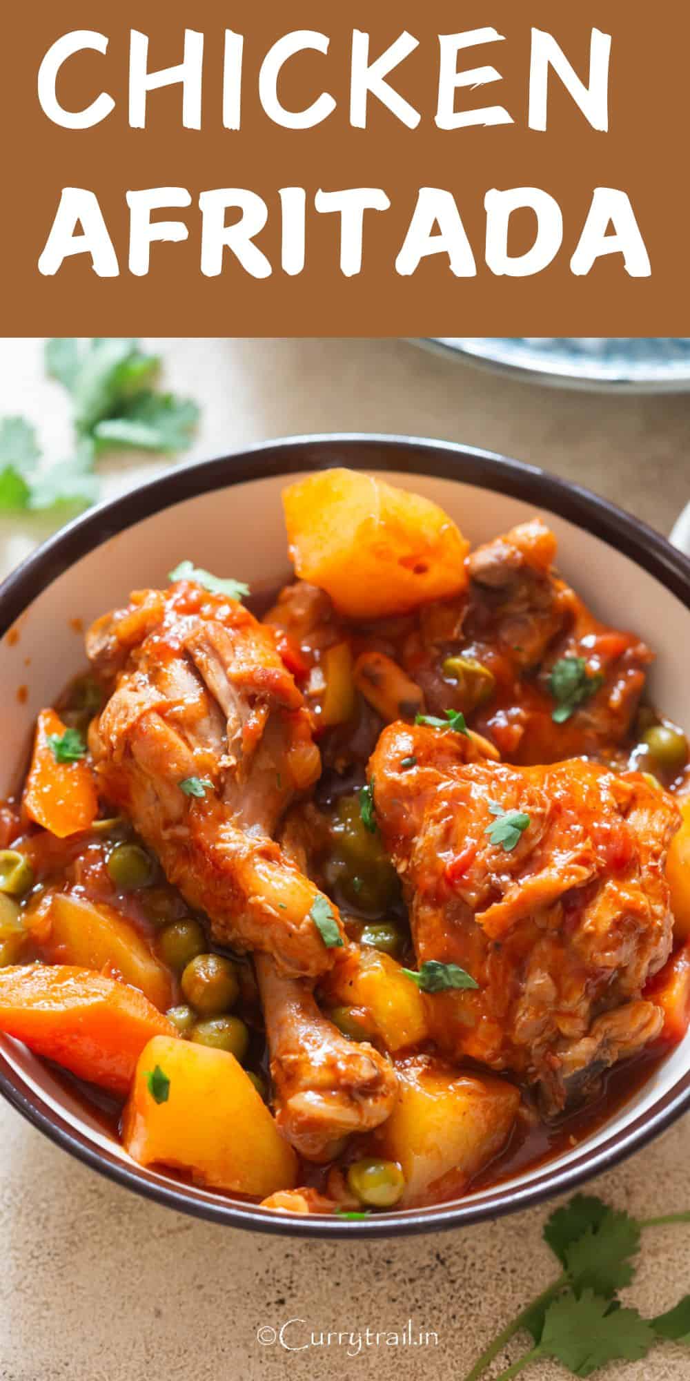 Chicken Afritada (Filipino Chicken Stew) - Curry Trail
