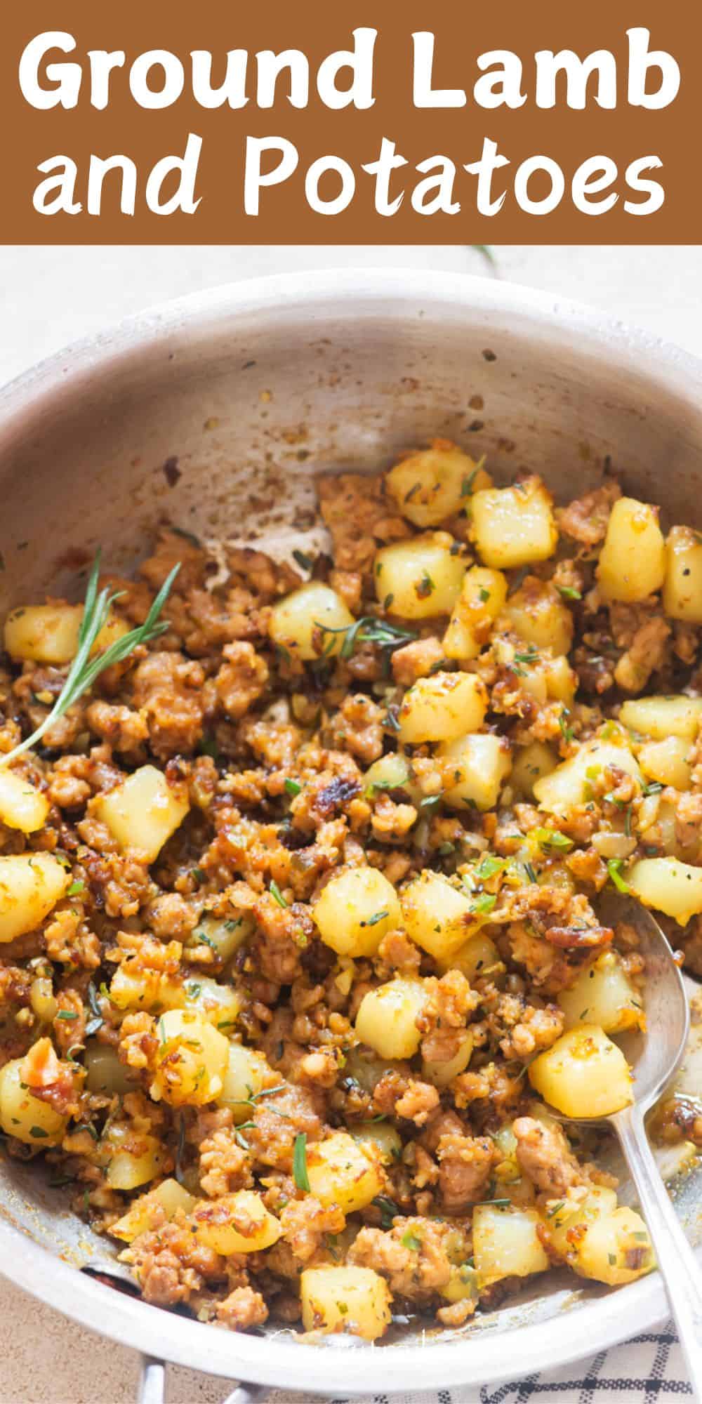 Spiced Ground Lamb with Potatoes - Curry Trail