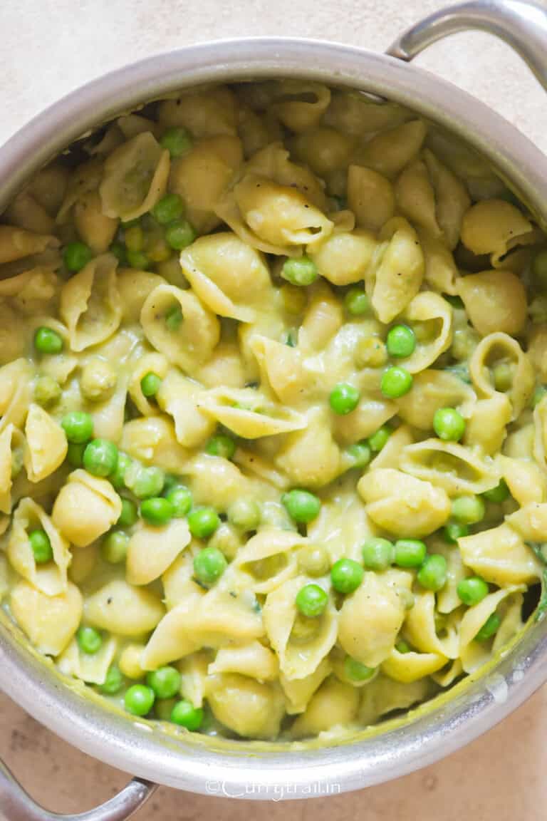 Pasta e Piselli (Pasta with Peas) - Curry Trail
